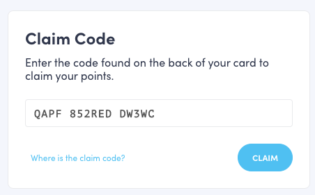 How to Claim AwardCode Points