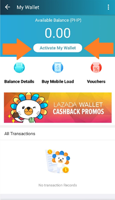 Using Lazada Wallets