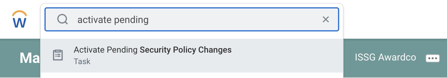Integration with Workday