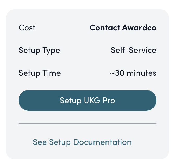 Integration with UKG Pro