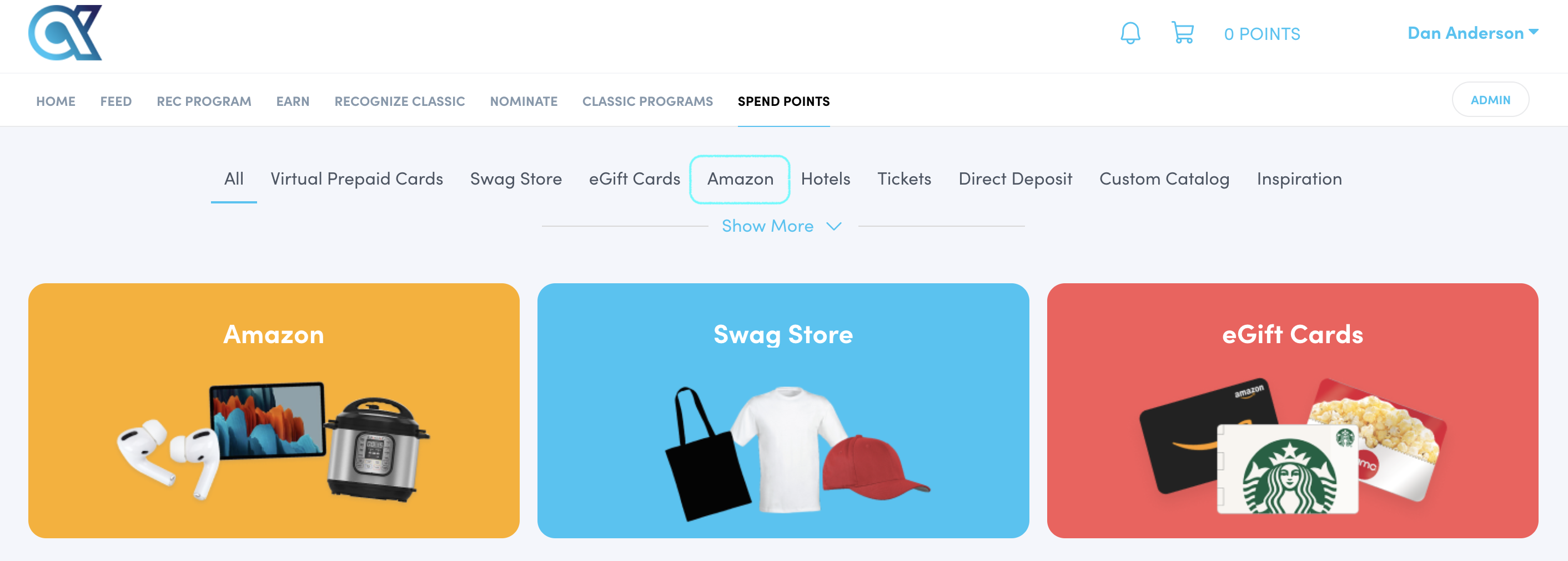 Spending Points on Amazon