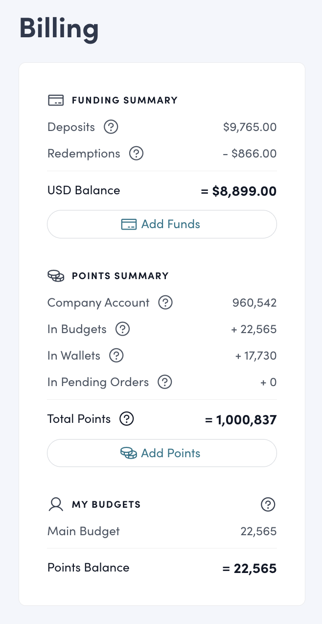 Adding Points to Your Platform