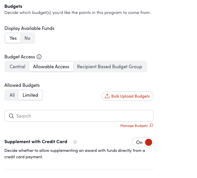 Using Company Credit Cards to Add Points When Recognizing