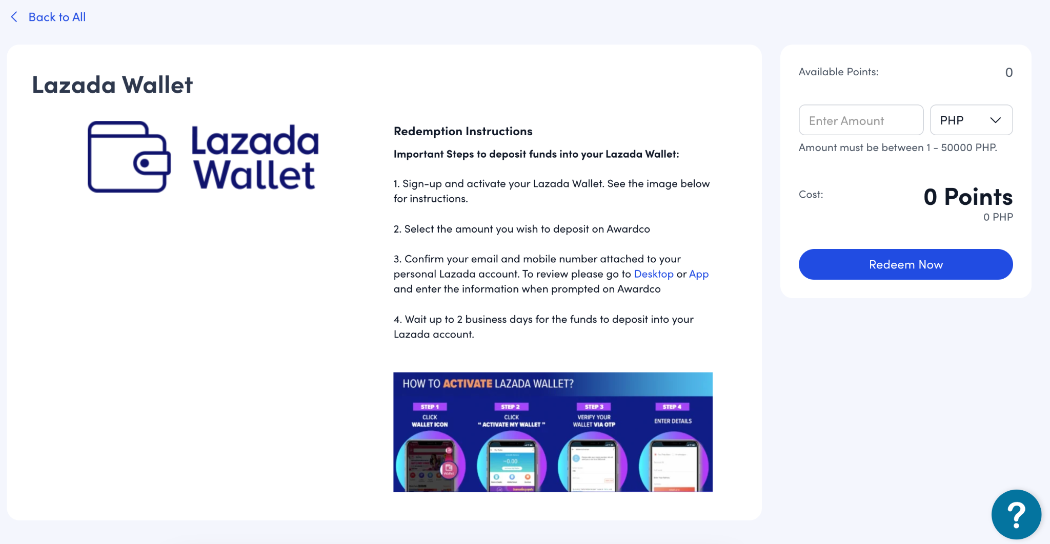 Using Lazada Wallets