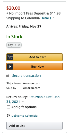 Amazon International Shopping