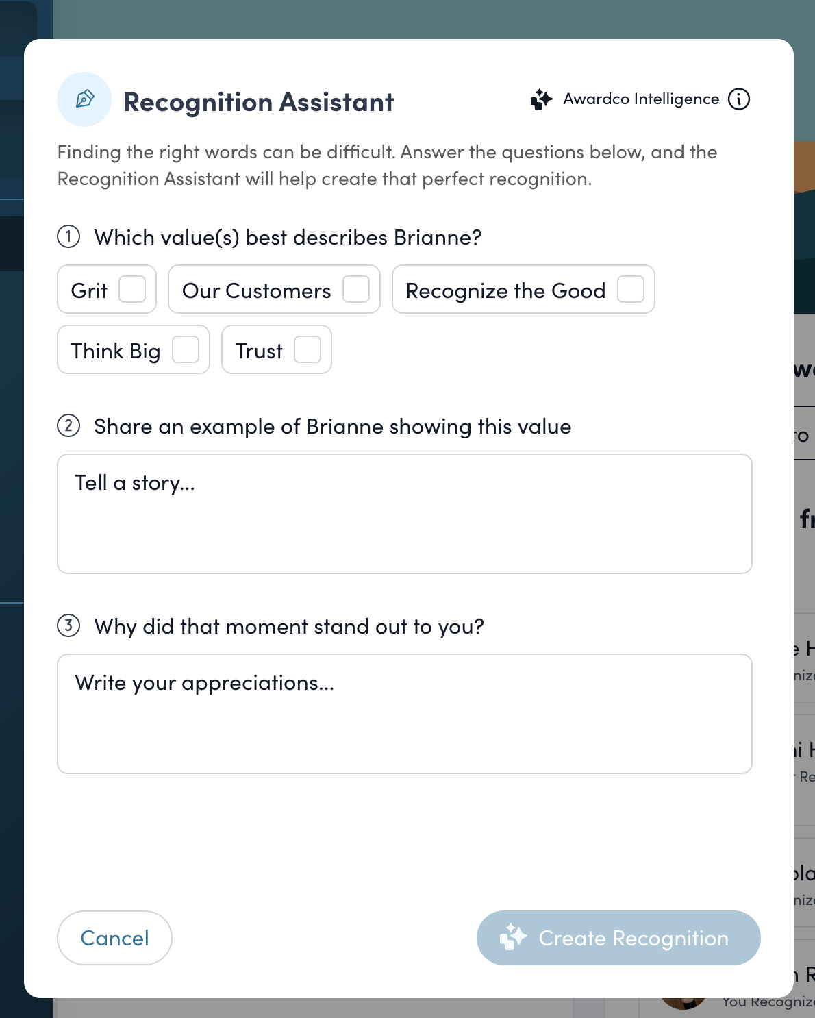 AI Recognition Assistant
