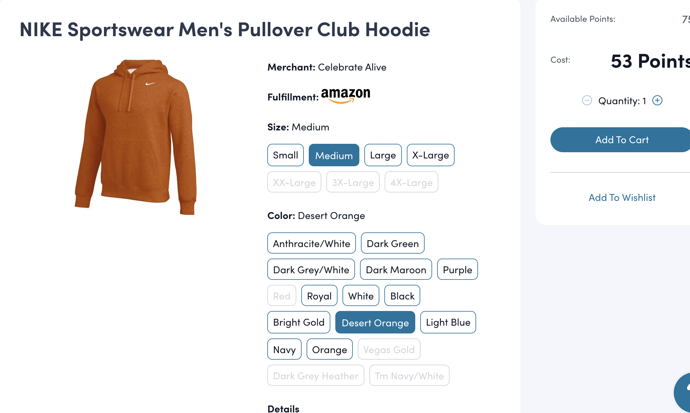 Spending Points on Amazon (Legacy)