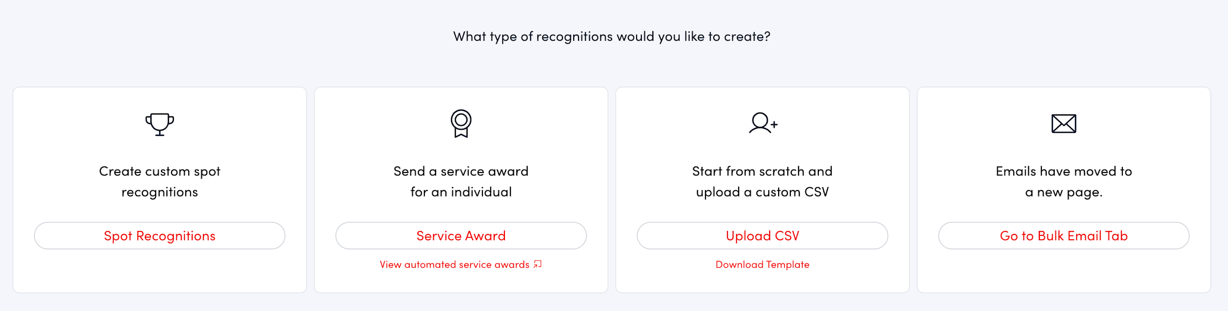 Bulk Recognition Builder